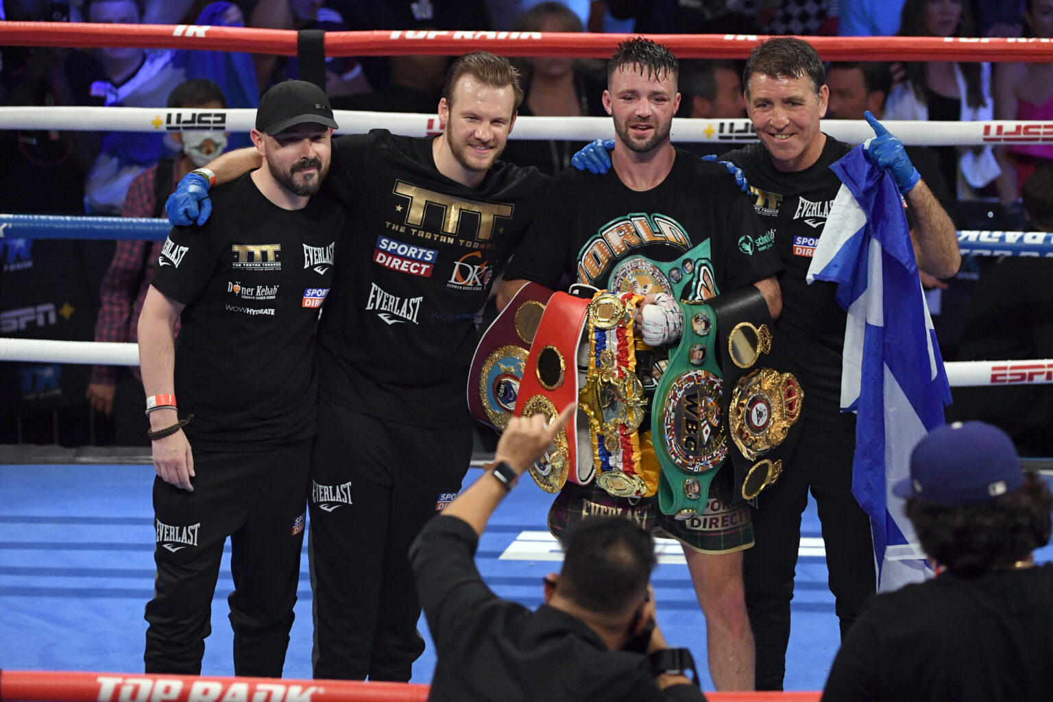Josh Taylor made British boxing history after knocking down opponent ...