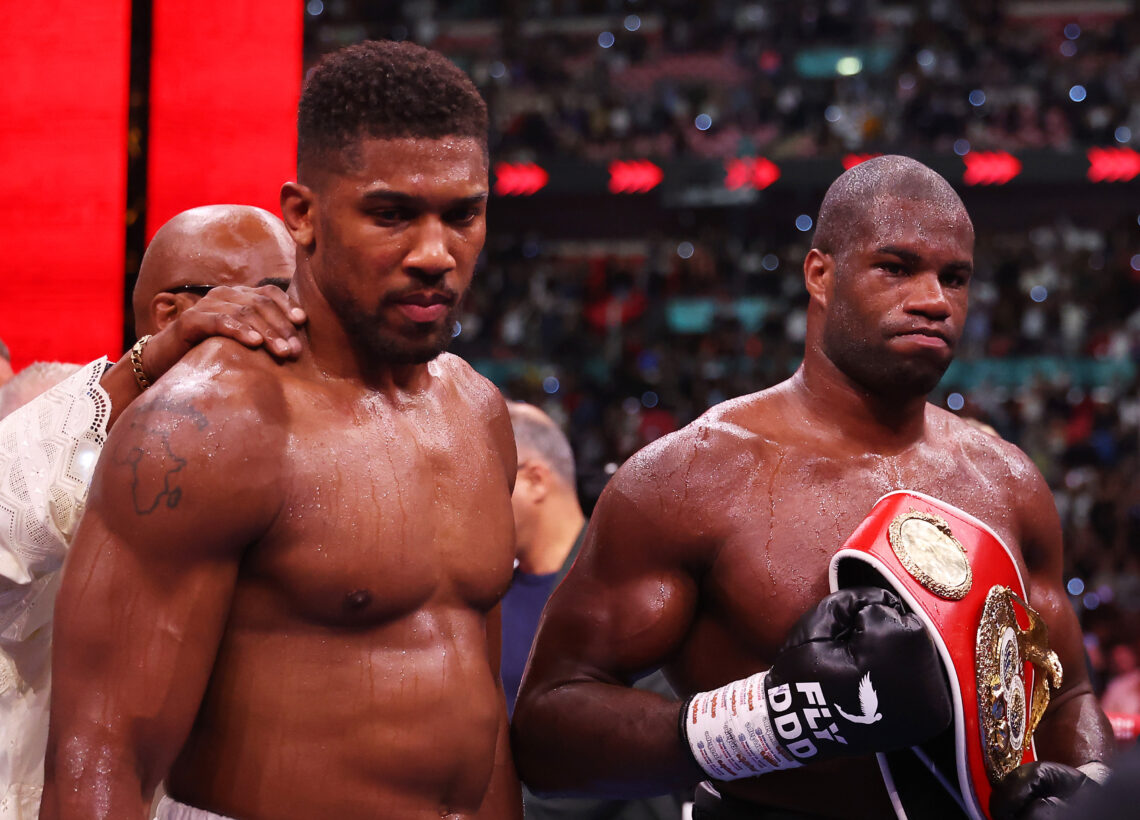 Anthony Joshua's trainer clarifies ‘roll the dice’ comments in Daniel ...