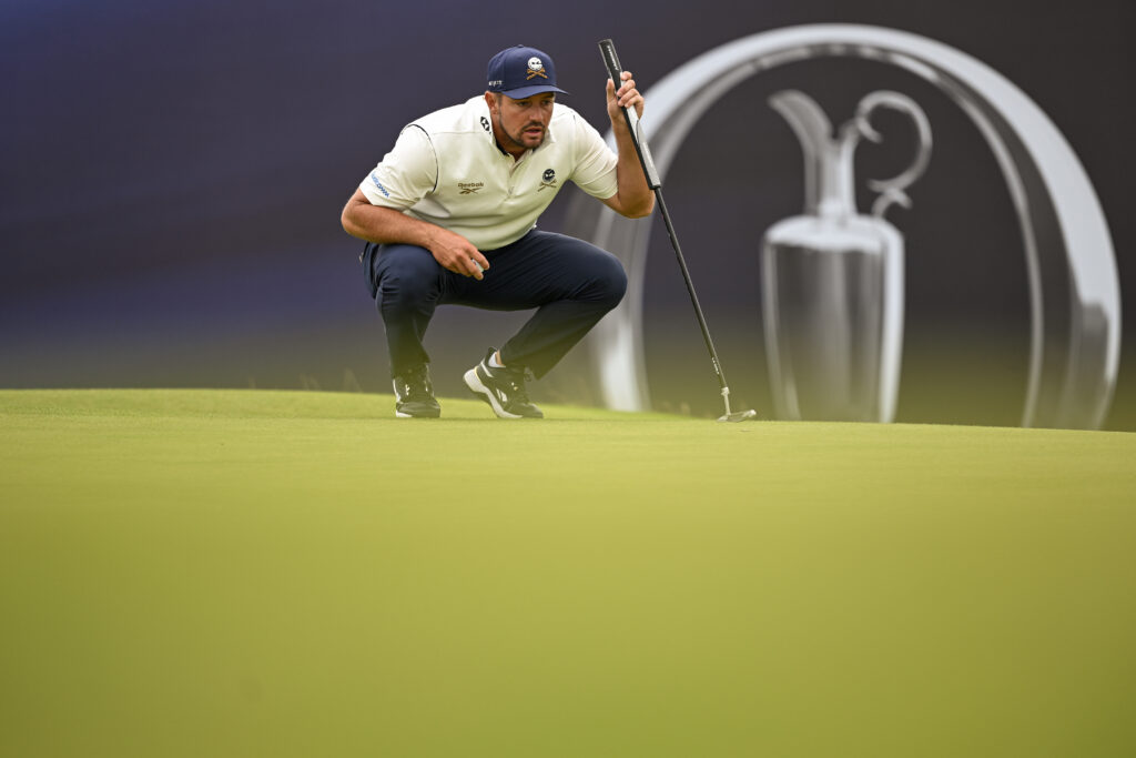 Bryson DeChambeau was the second player ever to do this at The Open ...