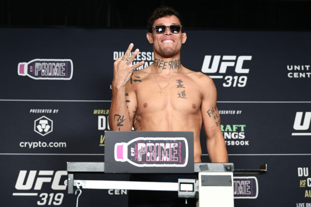 UFC Paris fighter Caio Borralho promises to finish Nassourdine Imavov ...