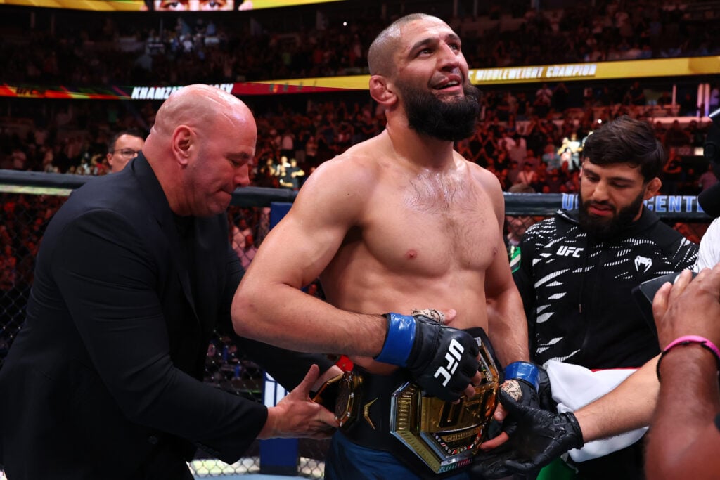 Khamzat Chimaev reveals how strong Dricus Du Plessis was after UFC 319 ...