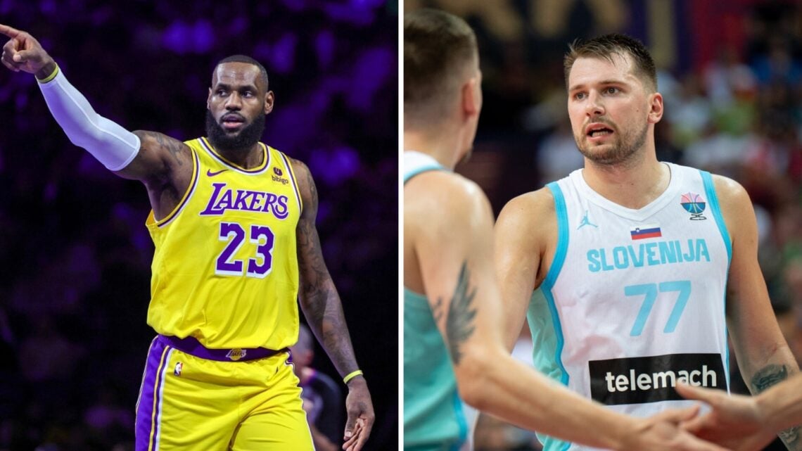 LeBron James inspired Luka Doncic's body transformation, says LA Lakers ...